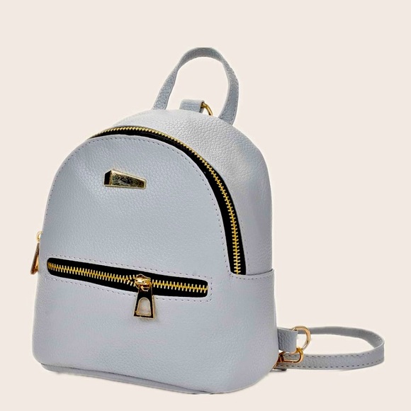 SHEIN | Bags | Free Blue Mini Backpack | Poshmark